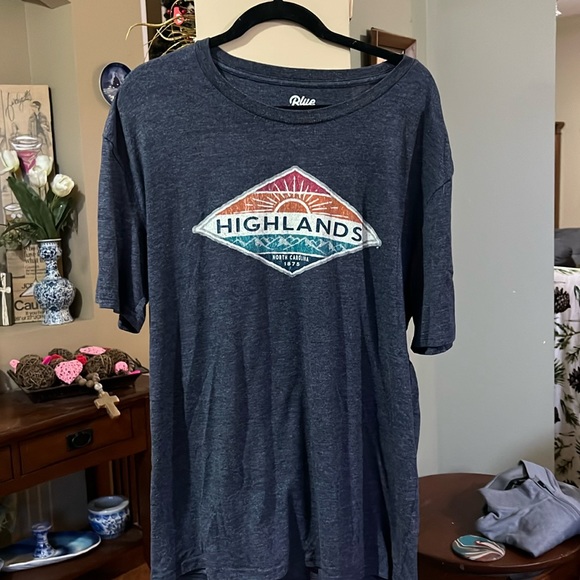 Blue 84 | Shirts | Mens Highlands Nc T Shirt | Poshmark
